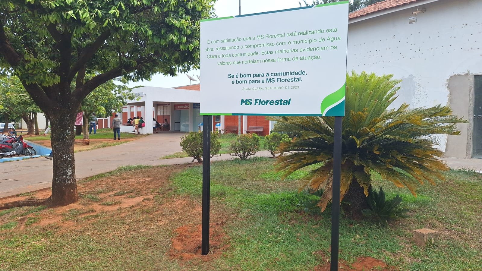 MS Florestal avança com reforma em Hospital Municipal de Água Clara ... MS Florestal avança com reforma em Hospital Municipal de Água Clara ...